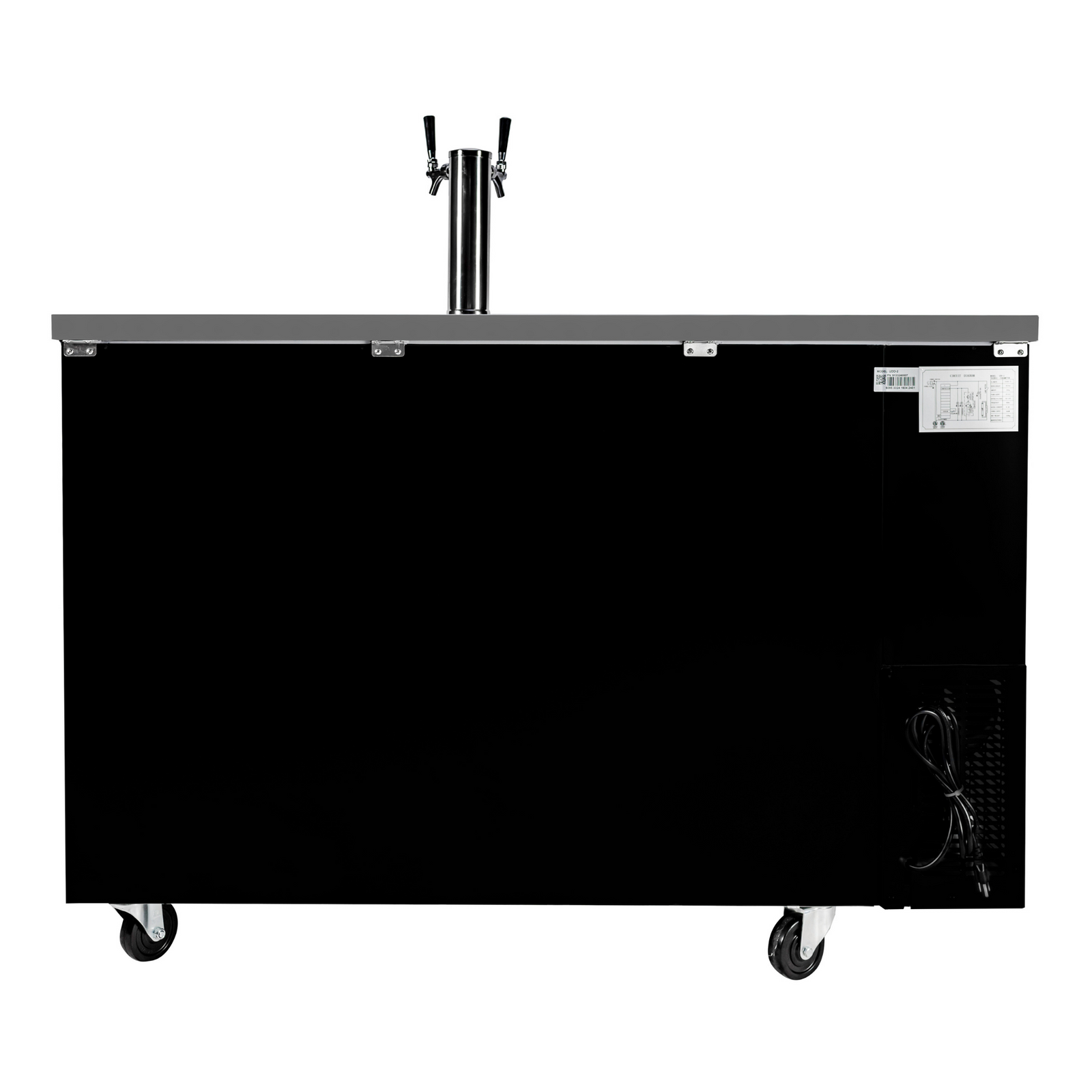 SABA SDD-27-58 - 58" Two Door Commercial Draft Beer Dispenser